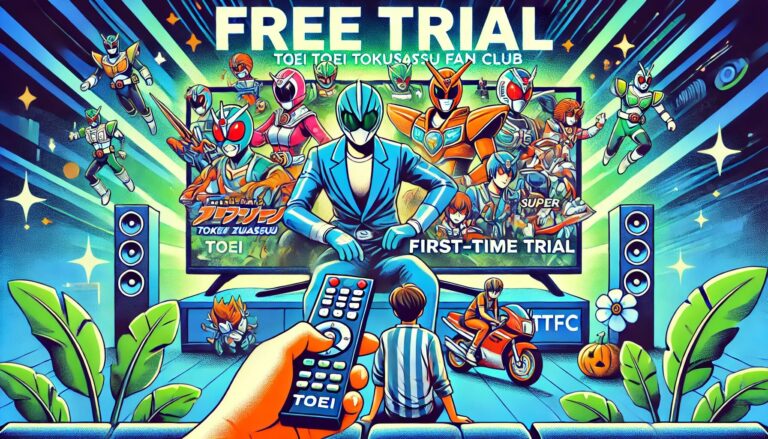 TTFC初回無料で楽しむ特撮作品と注意点（東映特撮） | お得情報サイト